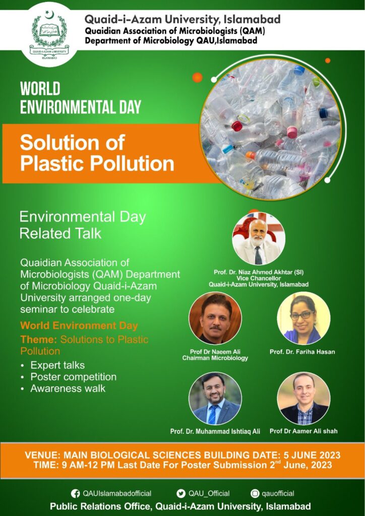 Solution of Plastic Pollution – QAU
