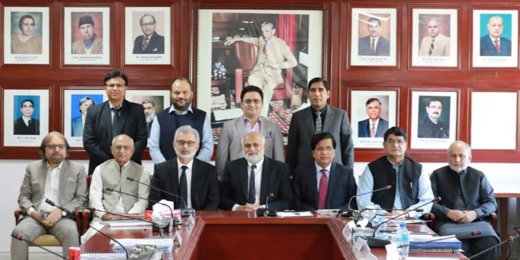 Hon’ble Chief Justice Qazi Faez Isa Participates in QAU Syndicate ...